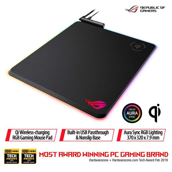 ASUS NH01 ROG BALTEUS Qi (MOUSE PAD)